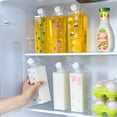 Gseagtia 3 Pack Milk Carton Water Bottle Clear Square Milk Bottles ...