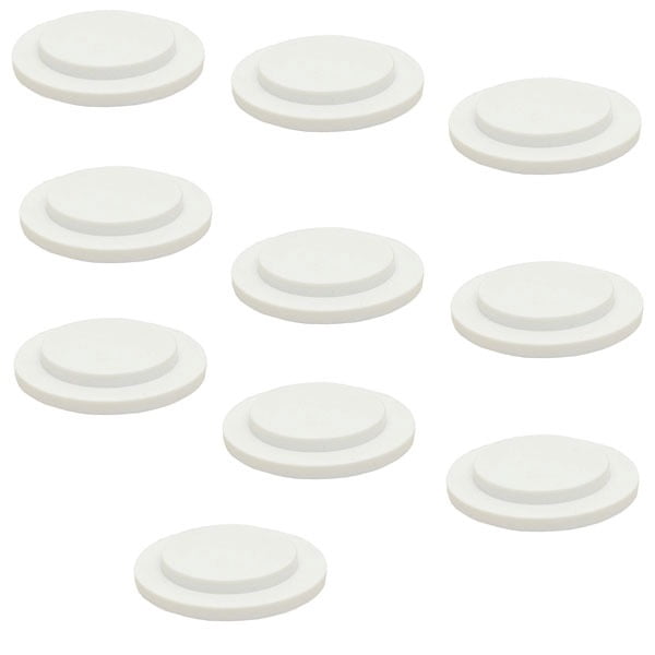 Larson Boat Spin Weld Plug 6108-9394 | 1 7/8 Inch White (Set of 10 ...