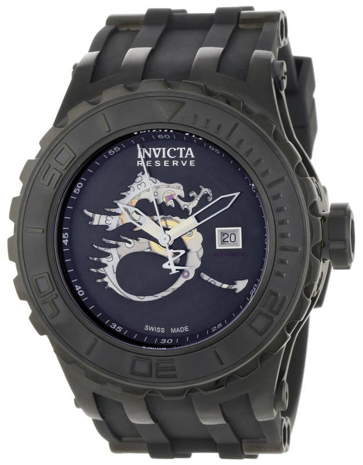 Invicta Men's 0511 Reserve Black Dial Swiss Automatic Watch - Walmart.com