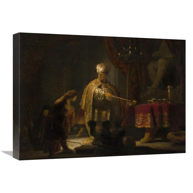 18 x 24 in. Daniel & Cyrus Before the Idol Bel Art Print - Rembrandt ...