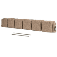 RTS Home Accents Rock Lock Raised Garden Bed, Outdoor Decorative Stone ...