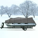 Harbor Master 300-Denier Polyester Pontoon Cover, Gray - Walmart.com