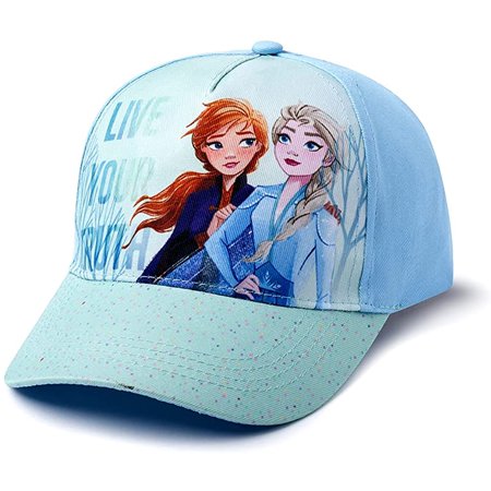 Frozen 2 Anna and Elsa Baseball Cap Hat with MultFFIY ed Dots | Walmart ...