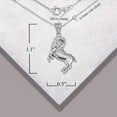925 Sterling Silver Zodiac Symbol Pendant Necklace Virgo (16 Inches ...