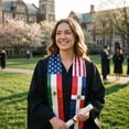 Venezuela Graduation Stole - Venezuela Flag Sash - Walmart.com