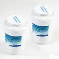 Great Value GE MWF Refrigerator Water Filter, White, 2-Pack, 3.54 ...