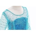 11Pcs Luxury Princess Dress Costumes with Shining Long Cape Girls ...