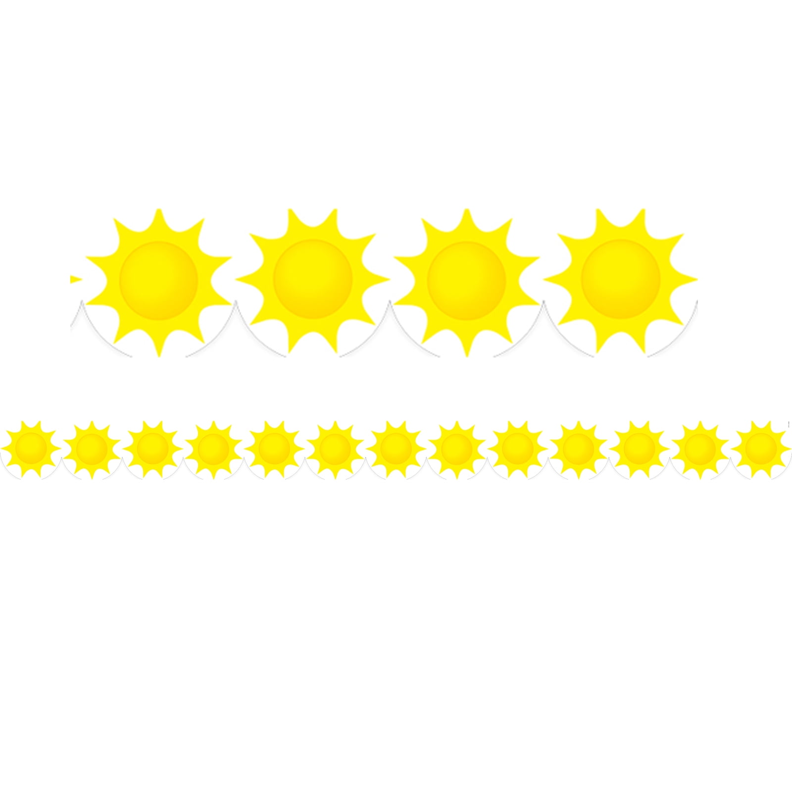 Creative Teaching Press Suns Border, 35 Feet Per Pack - Walmart.com