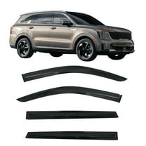 Ikon Motorsports Outside Mount Window Visors for 2007-2017 Jeep Compass ...