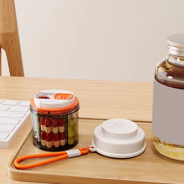 Medication Box Portable Medication Dispenser Box Three Meals A Day Mini ...