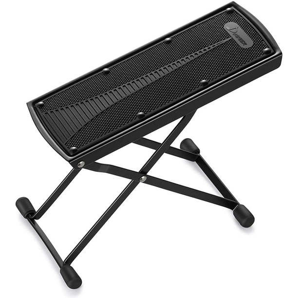 Donner Guitar Foot Stool Adjustable Guitar Leg Rest Step Footstool ...