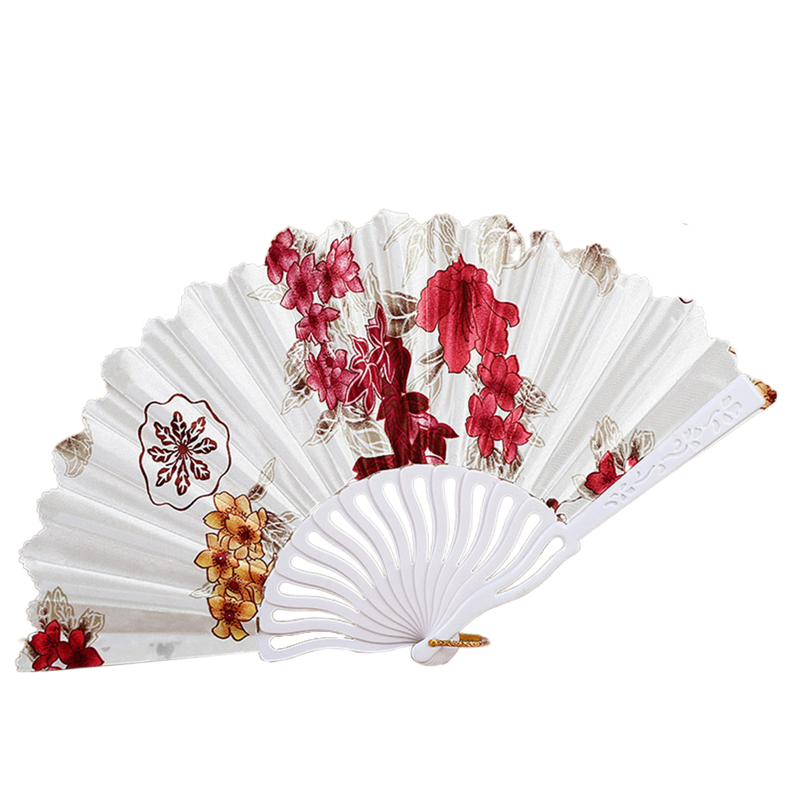 Handheld Folding Fans Chinese Retro Style Handheld Folding Fans Plastic ...