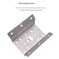 YIGSECU Surveillances Cameras Corner Bracket Stainless 90 Degree Angle ...