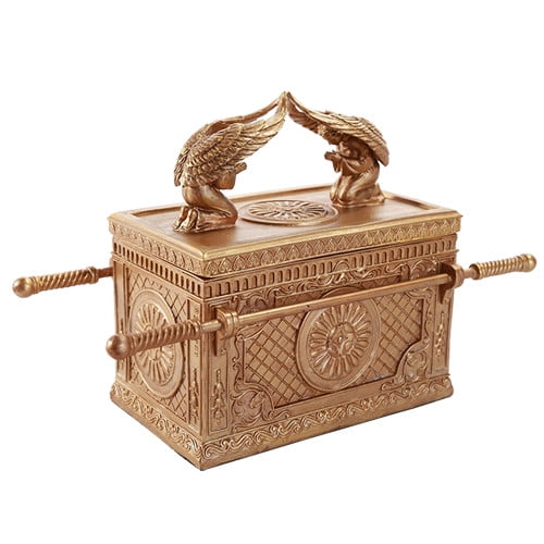 Pacific Giftware The Ark of The Covenant Box Model Collectible Golden ...