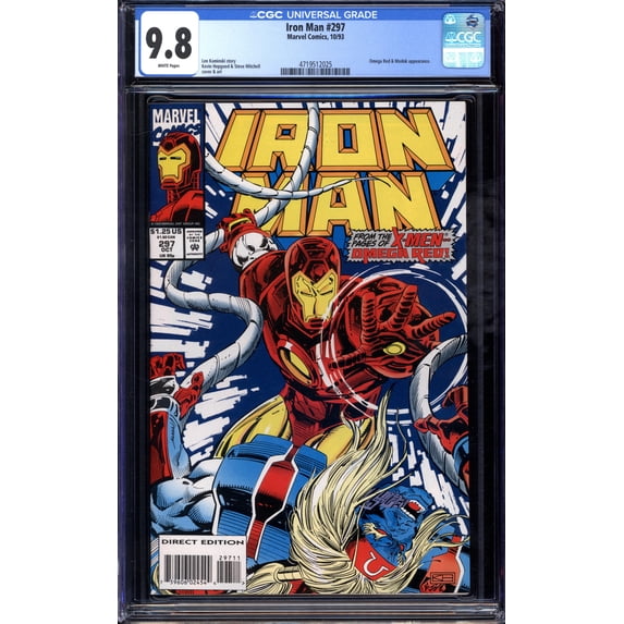 Iron Man #297 - CGC 9.8 Comic Book - Walmart.com