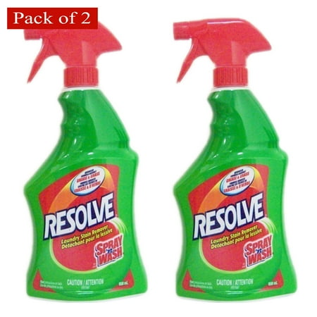 Resolve Laundry Stain Remover Trigger 650ml (Pack of 2) $15.5 ea ...