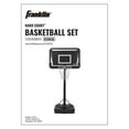 Franklin Sports Basketball Hoop - Pro Court - Authentic - Portable ...
