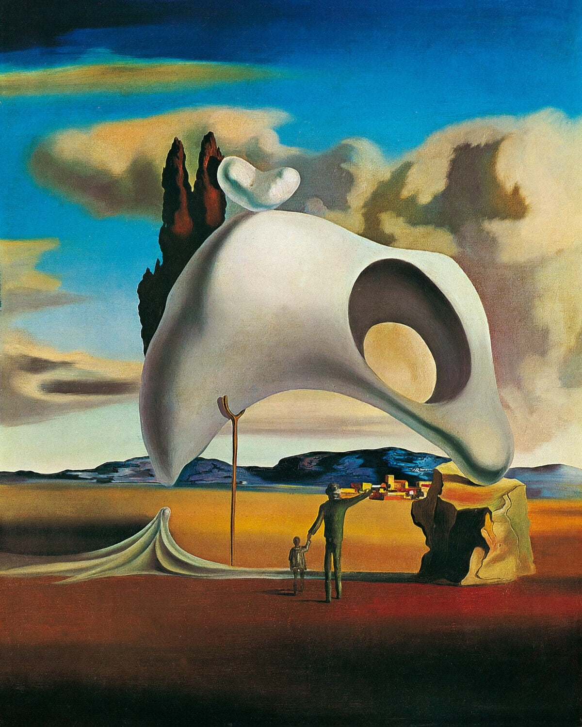 Apparition of a Face and Fruit-Dish Salvador Dali - CANVAS OR PRINT ...