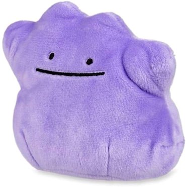 Pokémon Plush- Ditto 8" - Walmart.com