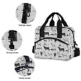 ALAZA Retro Highland Cows Insulated Lunch Box Large Reusable Cooler Bag ...
