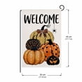 12x18" Halloween Garden Flag, Double-Sided Burlap Yard Banner with ...