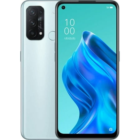 OPPO Reno 5A 5G Smartphone (128GB+6, Light Blue, JP, Single SIM ...