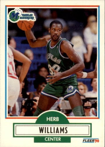1990-91 Fleer #45 Herb Williams NBA Basketball Trading Card - Walmart.com