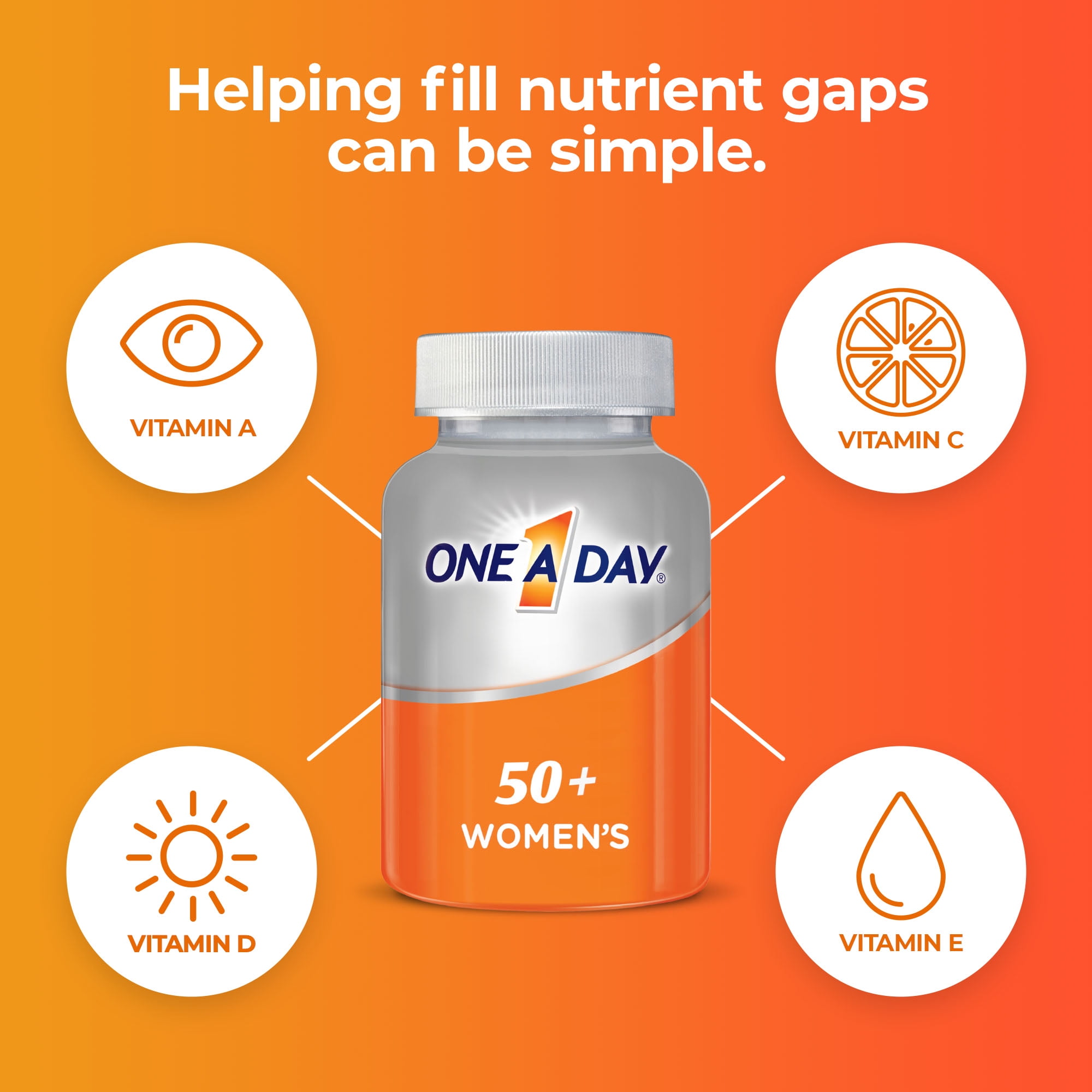 Buy One A Day Womens 50 Multivitamin Tablets Multivitamins For Women