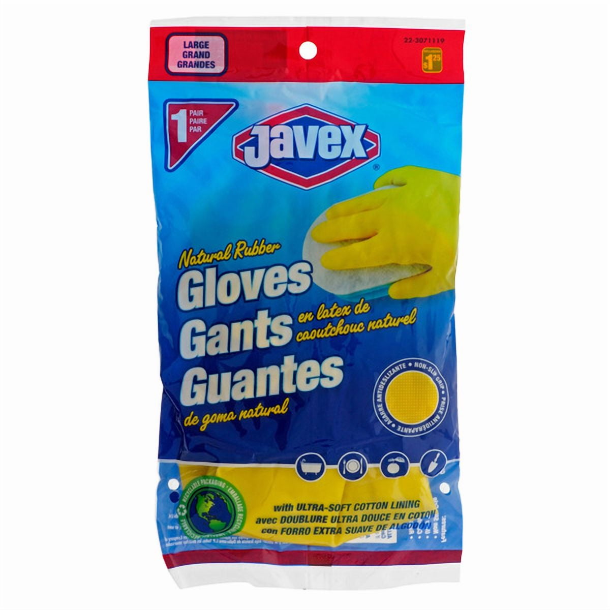 Click here for Javex Dish Gloves - Size Large prices