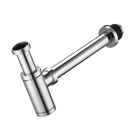 Awesitey Bottle Trap Chrome Bathroom Basin Sink Plumbing Push for Pop ...