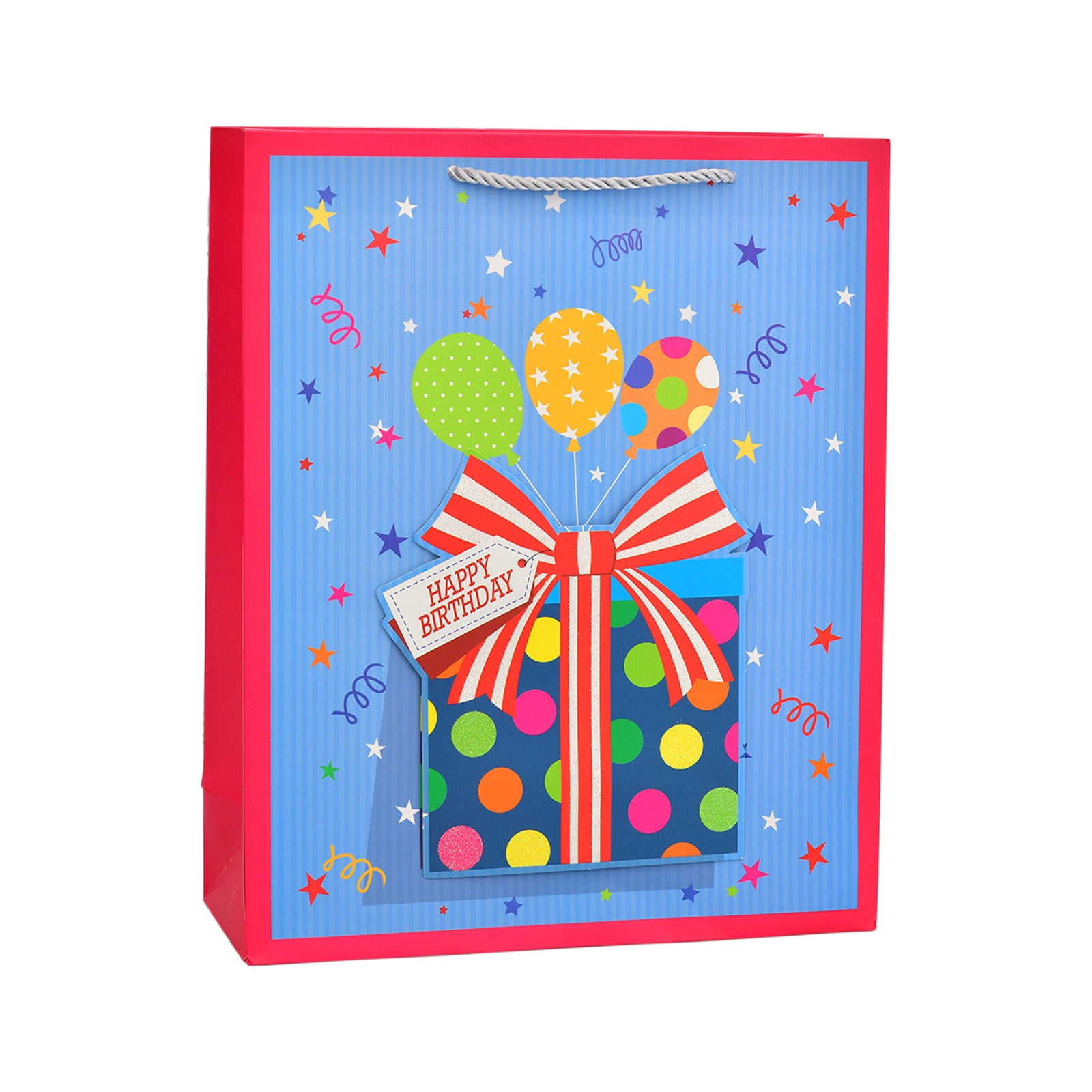 Click here for Unbranded Small Birthday Gift Bag Colorful Tote 24... prices