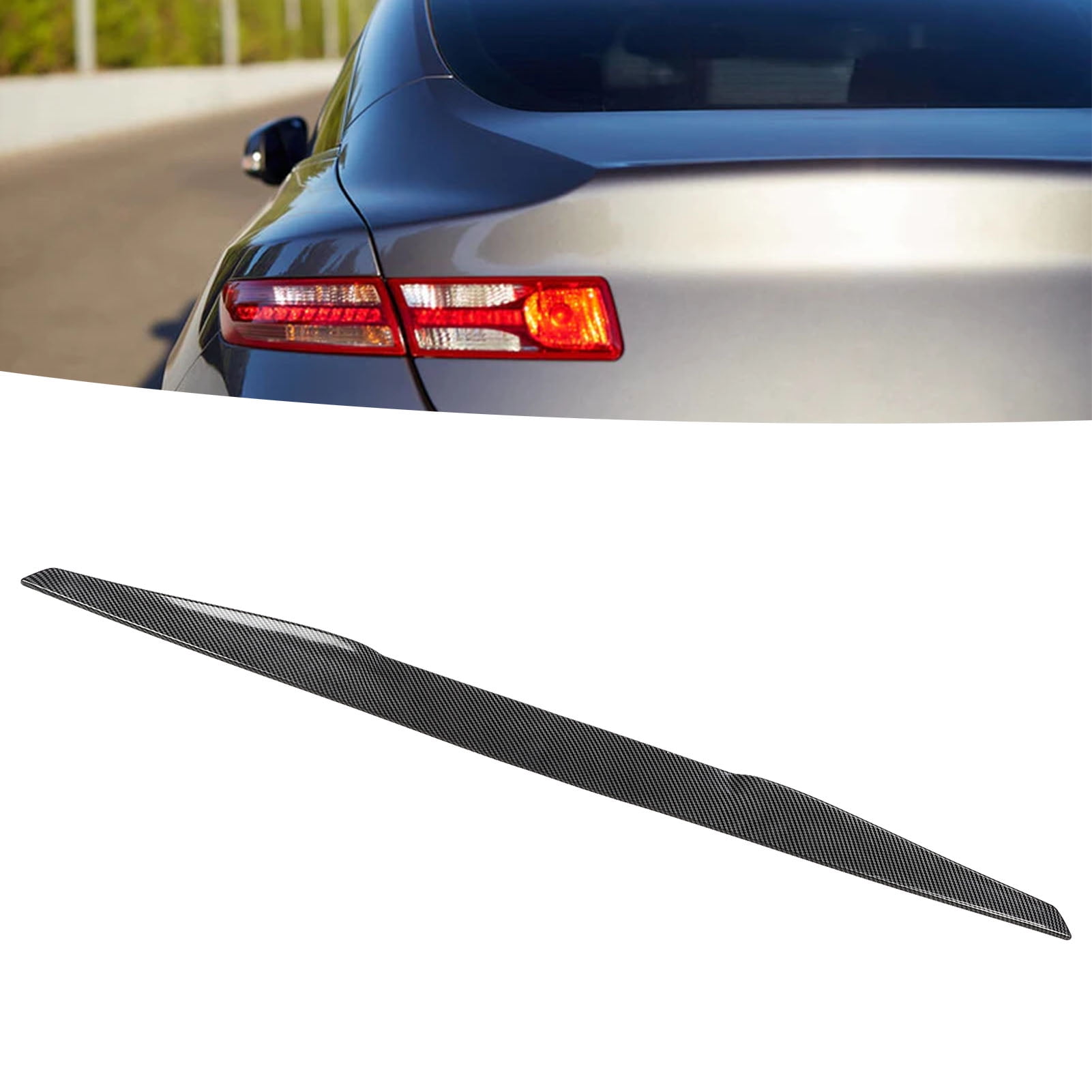 Click here for Domqga Universal Rear Trunk Spoiler For Cars Incre... prices