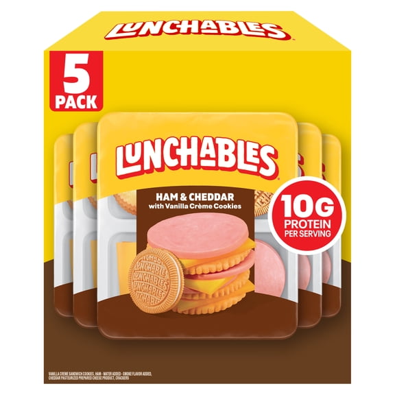Lunchables Uploaded Turkey and Cheddar Sub Sandwich Snack Kit 16.1 oz ...