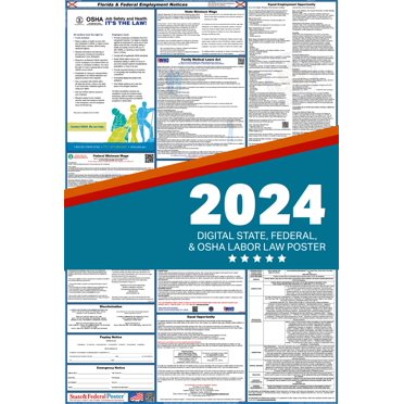 Advantus, AVT83905, Federal and State Labor Law Posters, 1 Each ...