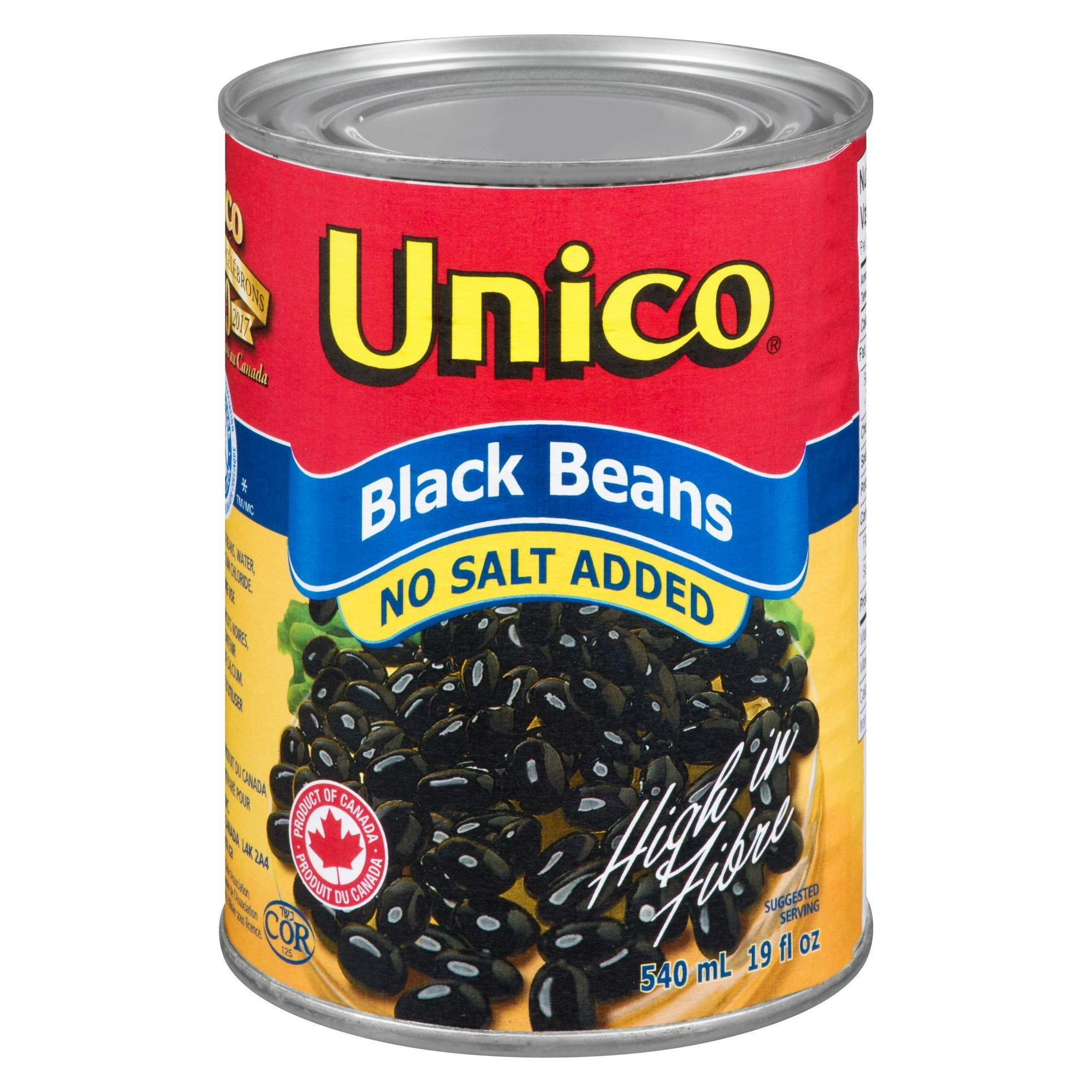 Click here for Unico No Salt Added Black Beans Any Size Found In... prices