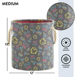 Disney Mickey Mouse Kids Fabric Round Nestable Storage Bin Set, 3-Piece ...