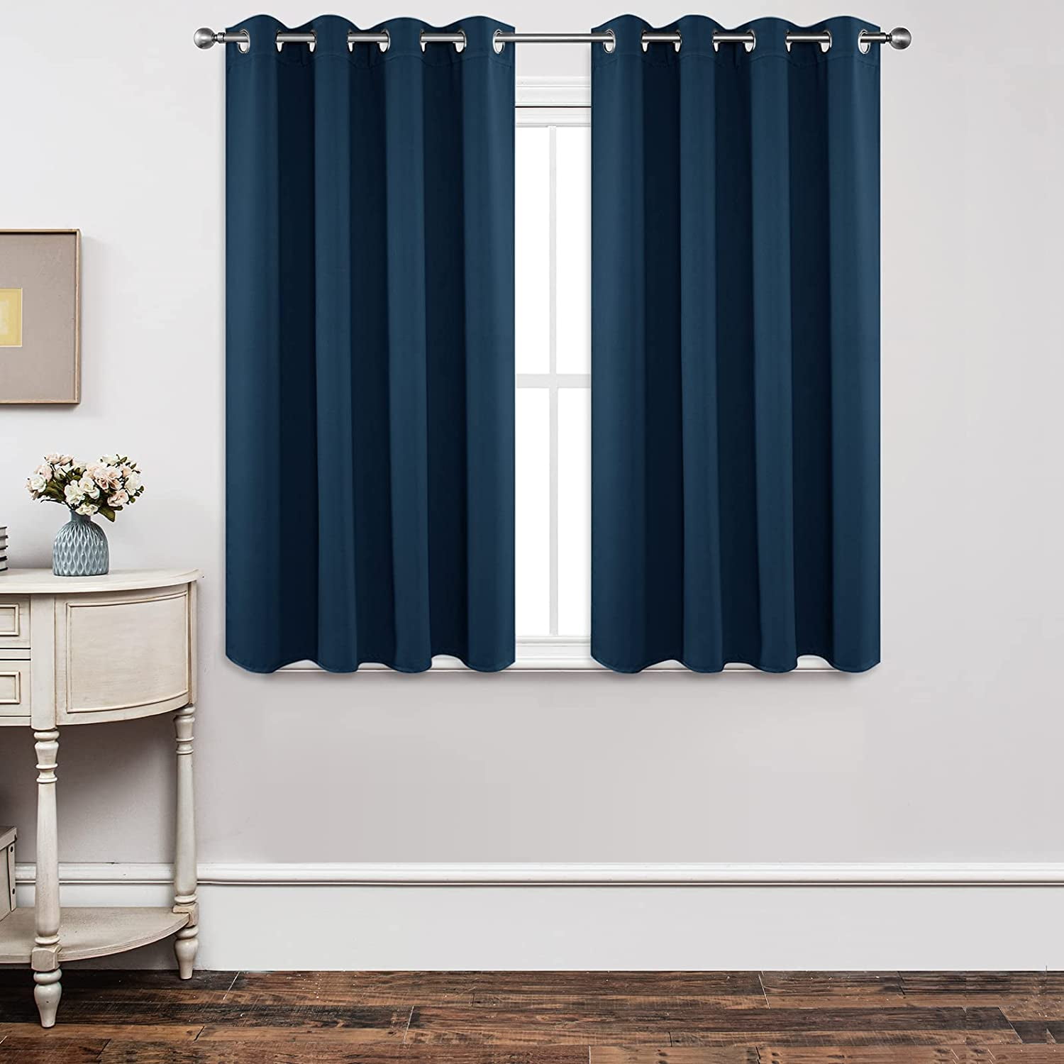 Click here for Siabc-Blackout Curtains 45 Inch Length 2 Panels Se... prices