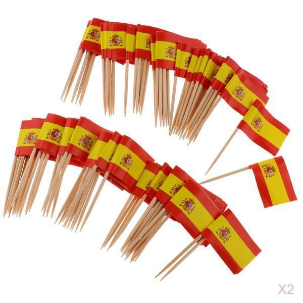 200 Pcs Cupcake Toppers , Country Toothpick , Small for Party ...