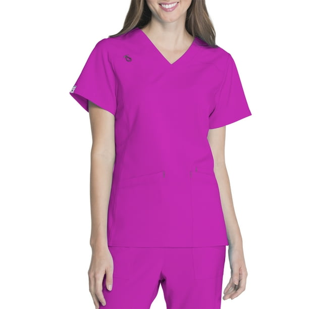 Scrubstar Women's Premium Collection Active Four-Way Stretch Scrub Top ...
