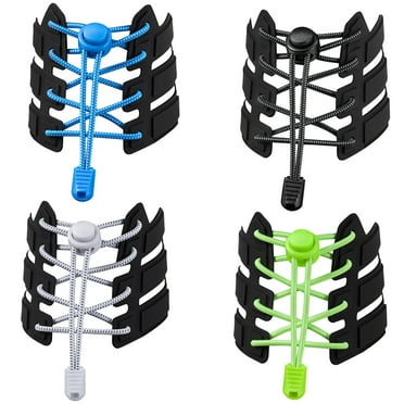 Xpand No Tie Shoelaces System with Elastic Laces, One Size Fits All ...