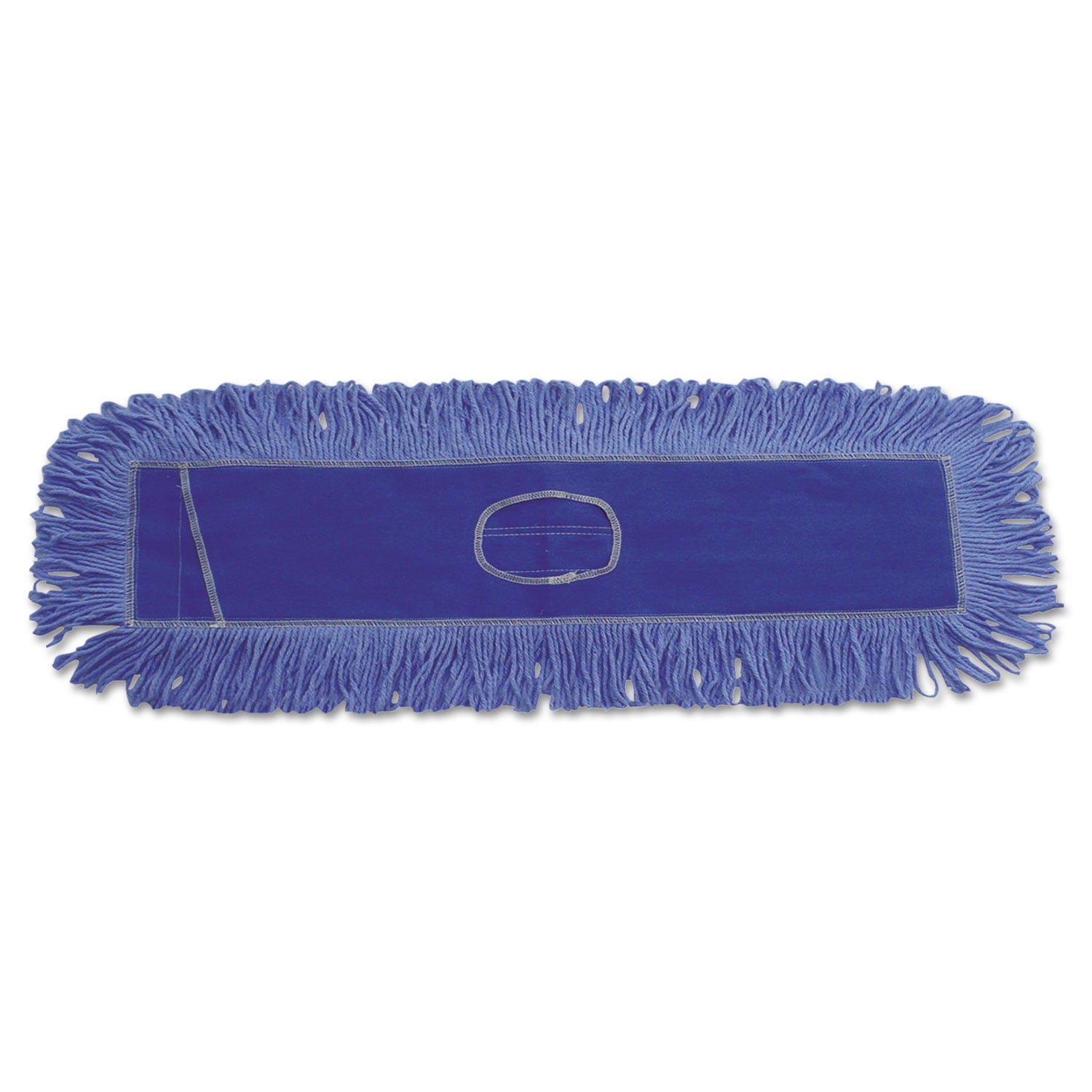 Boardwalk Dust Mop Head Cottonsynthetic Blend 36 X 5 Looped End Blue