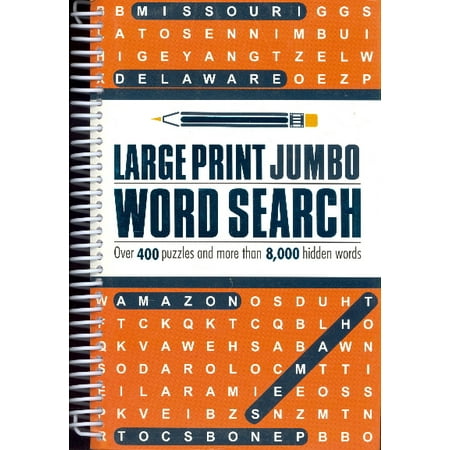 Large Print Jumbo Word Search | Walmart Canada