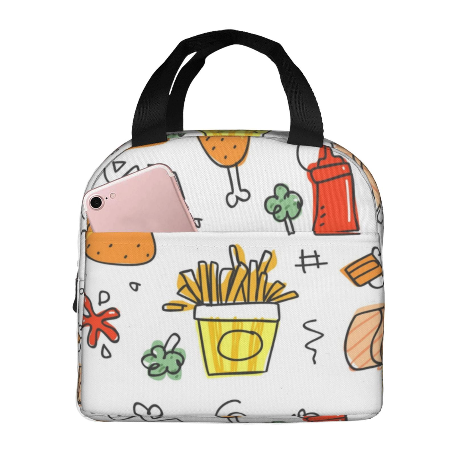 Reusable Lunch Bag, Insulated Lunch Bag for Women Men - Childhood ...