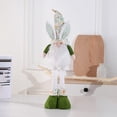 Easter Gnome Bunny Plush Decorations Easter Ornaments for Home Spring ...
