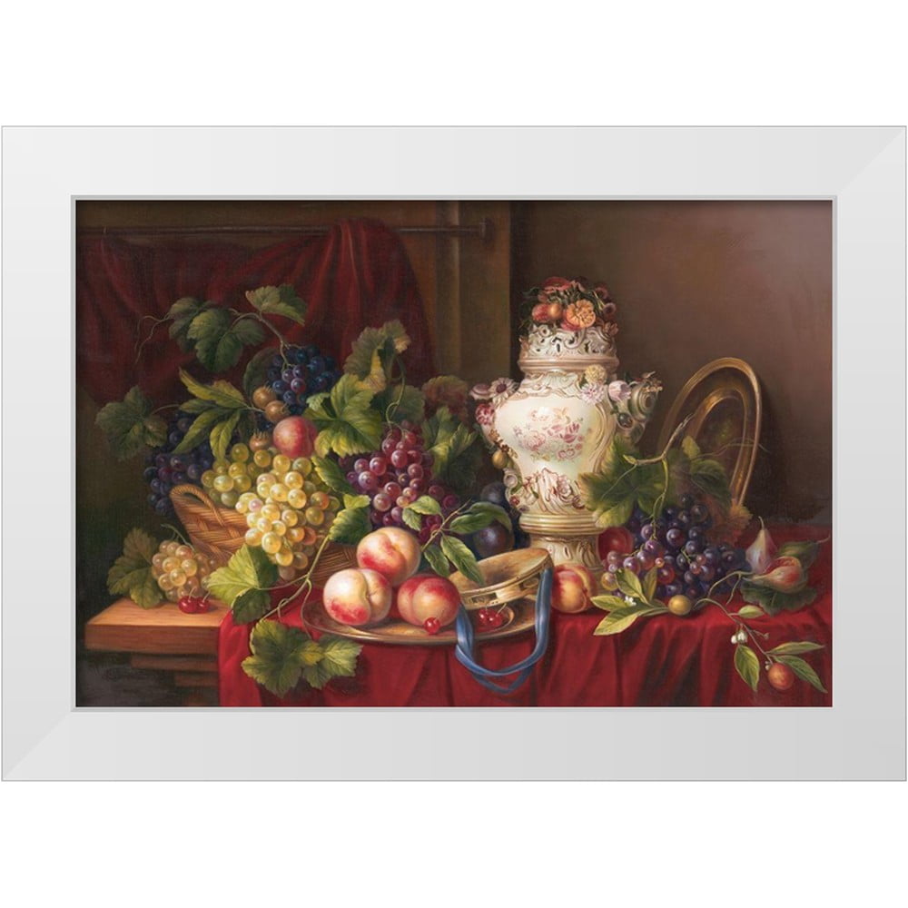 Viktoria 14x11 White Modern Wood Framed Museum Art Print Titled - Still ...