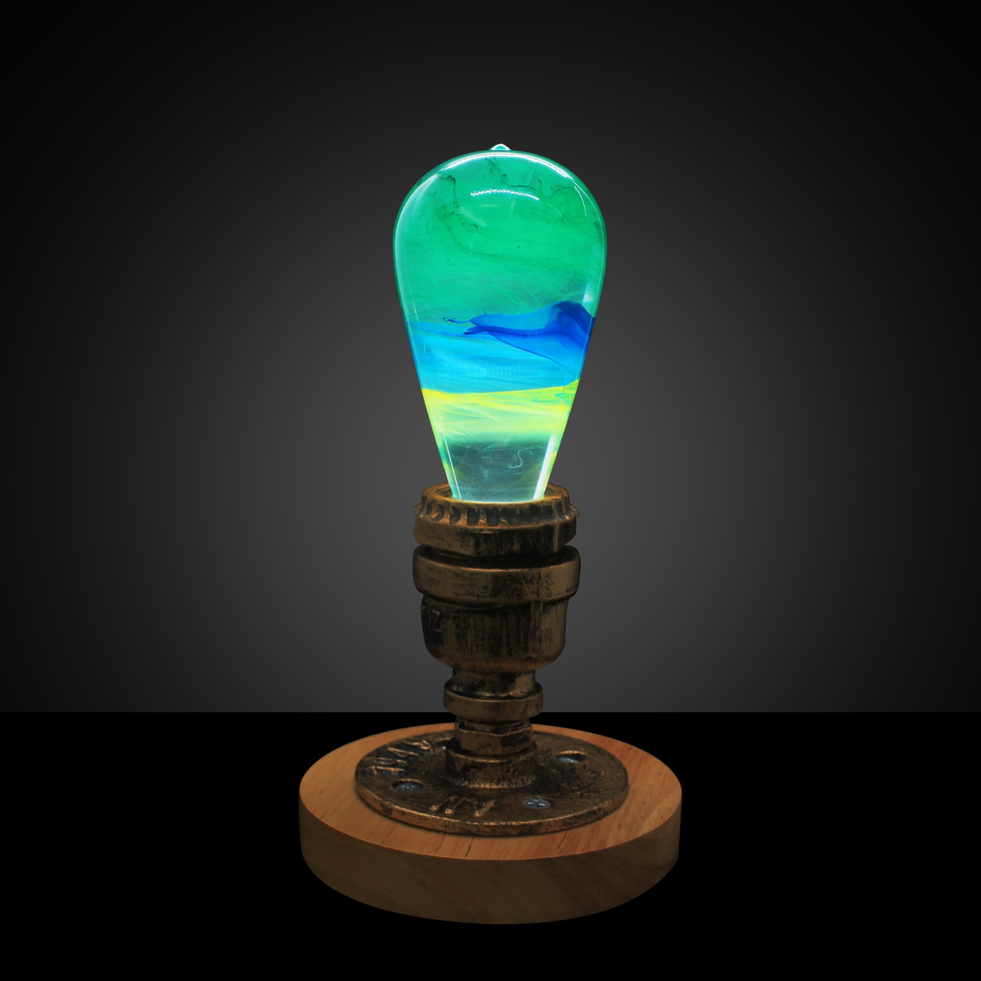 EP Light E26 E27 Edison Light Bulb Colored LED Bulb Decorative Green ...