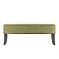 Antonio 46" Wide Bench in Velvet - Walmart.com