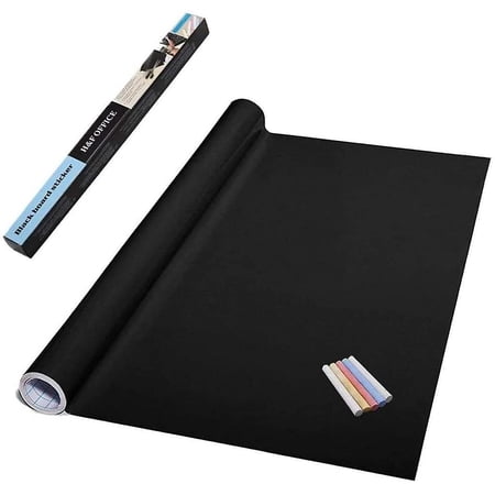 Blackboard Sticker, Chalkboard Blackboard Film, Waterproof, Black ...