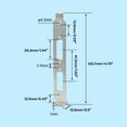 5Pcs High Profile Bracket for DVI VGA Video Graphics Card Full Height ...