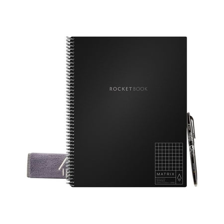 Rocketbook Matrix - Smart notebook - spiral-bound - Letter - 16 sheets ...